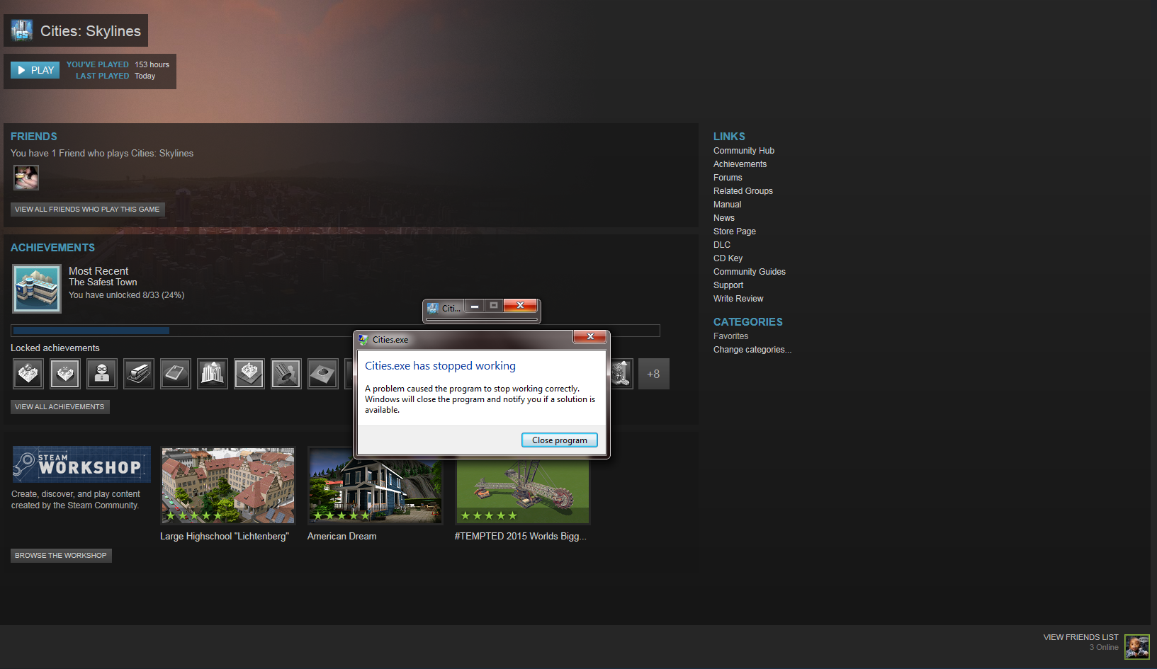 Cities: Skylines, Doesn't launch / Game Crashes on start up | Paradox Interactive Forums